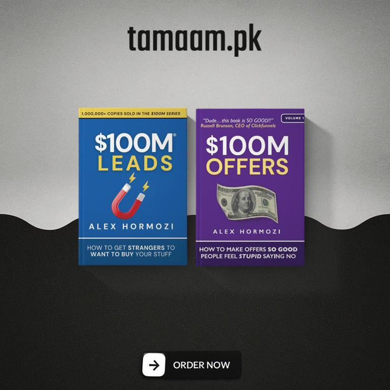 $100M Leads & Offers Book Set by Alex Hormozi (SMALL) - Tamaam.pk